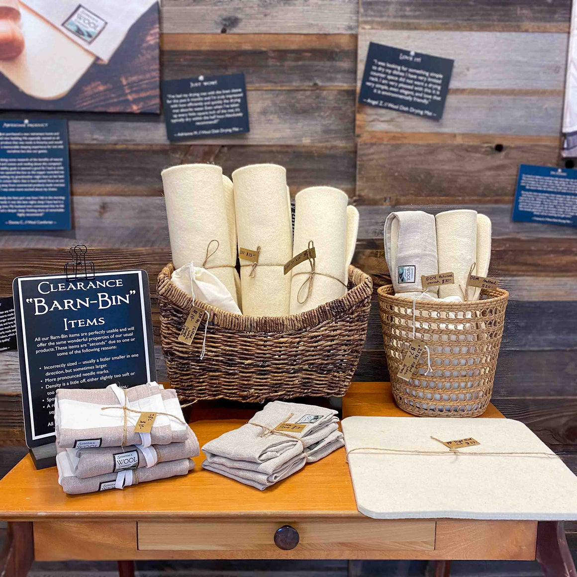 Barn-Bin Wool Bedding – Sonoma Wool Company